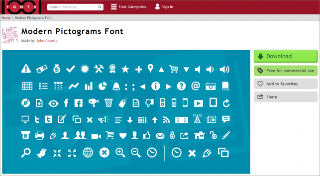 無料で使える！イラスト・絵文字風フリーフォントのまとめ｜イロドリック！